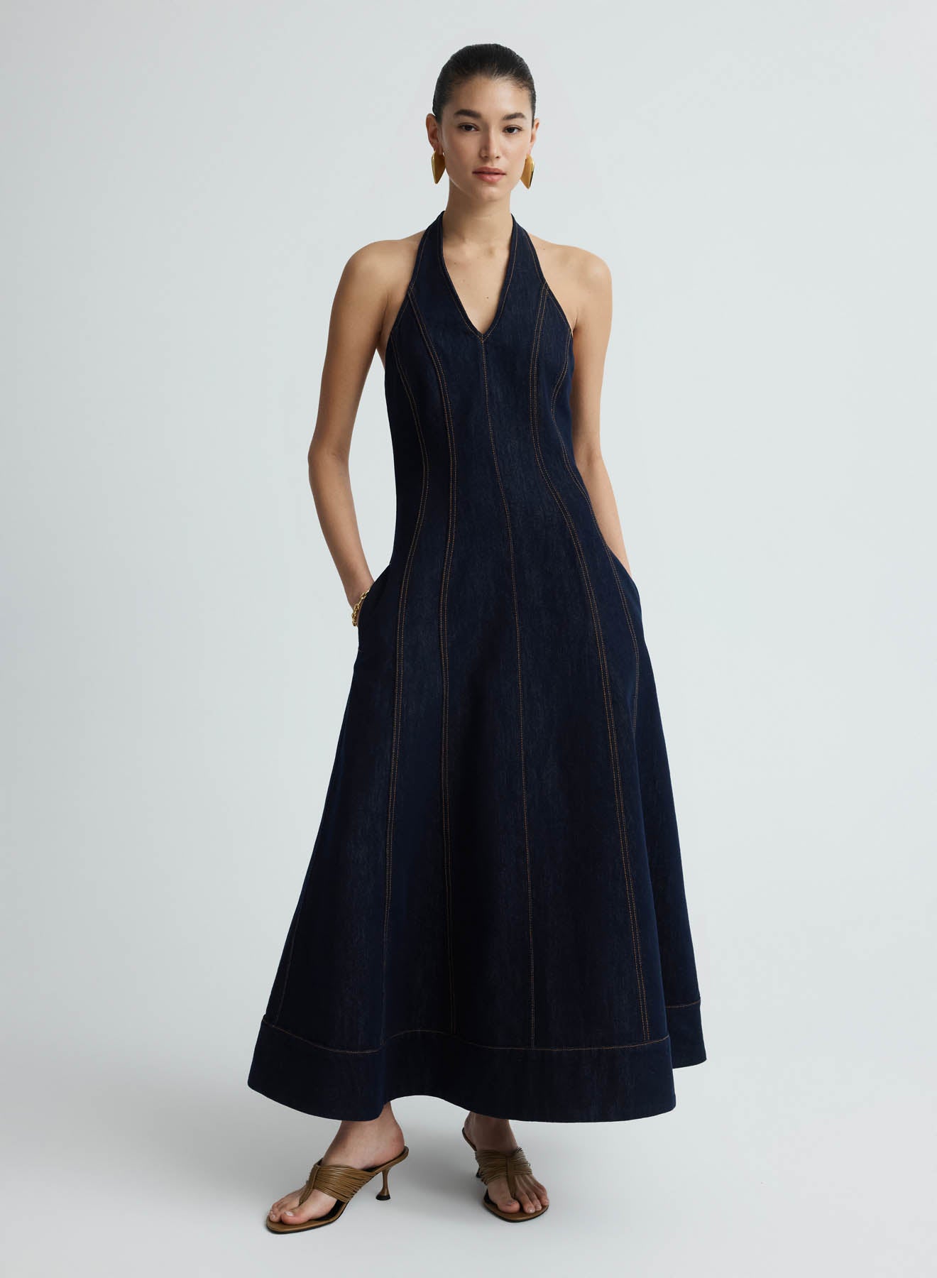 KNOX DRESS (DARK INDIGO) – ANNA QUAN US