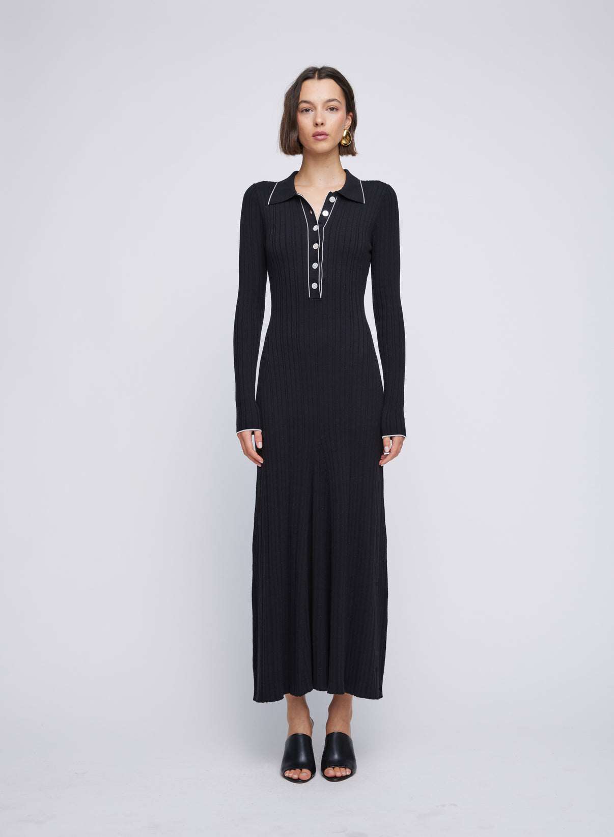 ANGELINA DRESS (RAVEN W/ SILENCE TRIM) – ANNA QUAN US