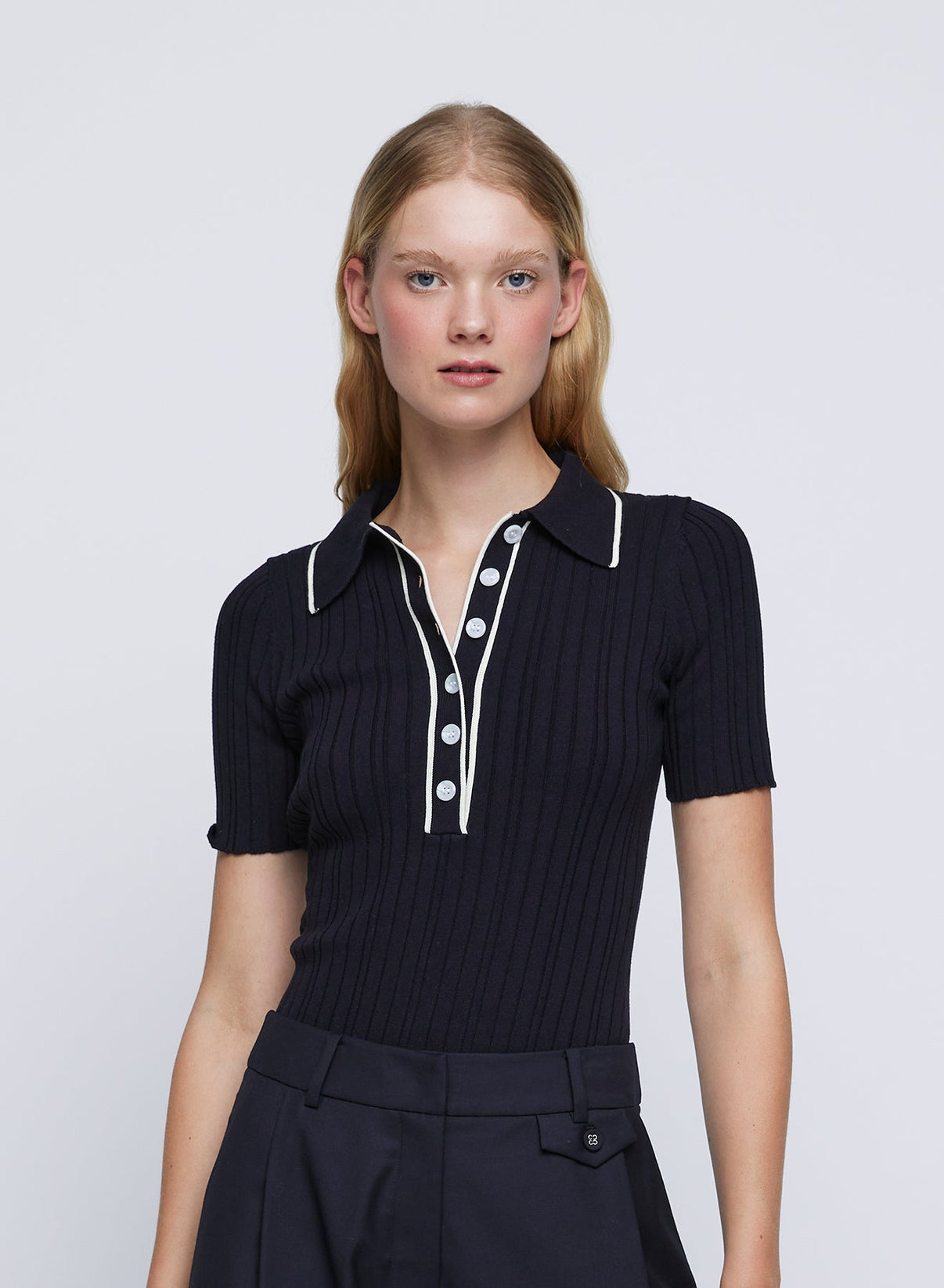 ZORA TOP (RAVEN W/ SILENCE TRIM) – ANNA QUAN US