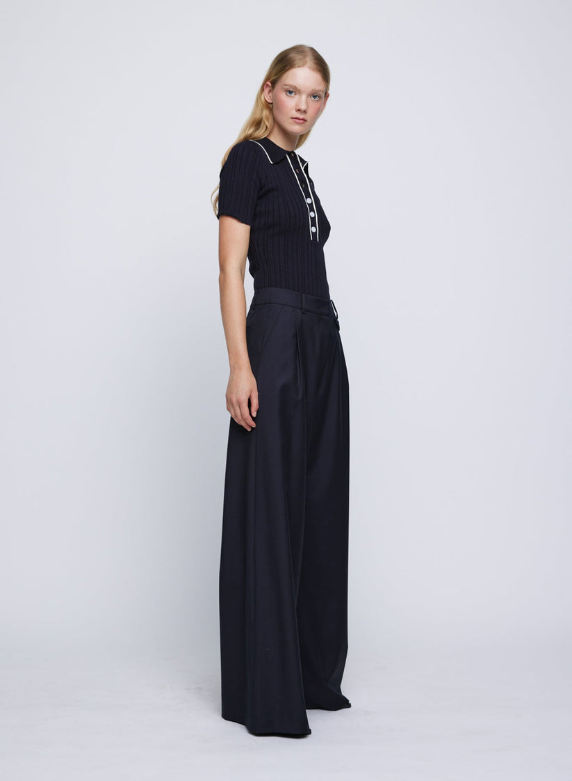 ZORA TOP (RAVEN W/ SILENCE TRIM) – ANNA QUAN US